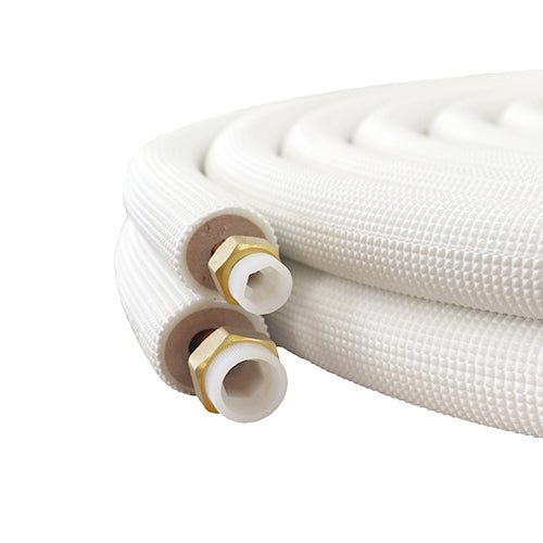 25 ft Insulated Copper Line Set 1/4” x 3/8” – Flobal