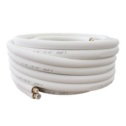 50 ft Insulated Copper Line Set 1/4” x 3/8” – Flobal