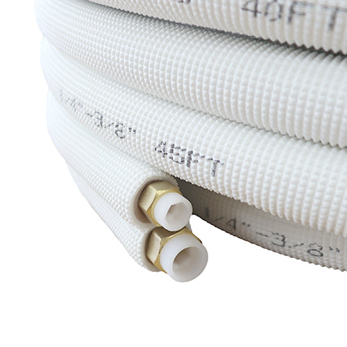 50 ft Insulated Copper Line Set 1/4” x 3/8” – Flobal